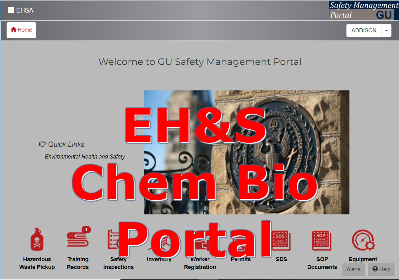 GU Safety Management Portal | Office of Environmental Health & Safety ...
