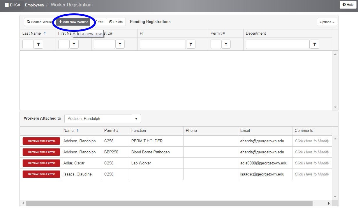 GU Safety Management Portal - Worker Registration - Office of ...