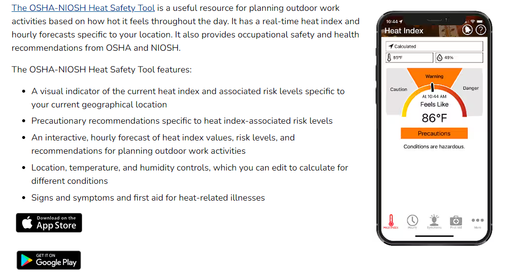 Heat Safety | Office of Environmental Health & Safety | Georgetown University
